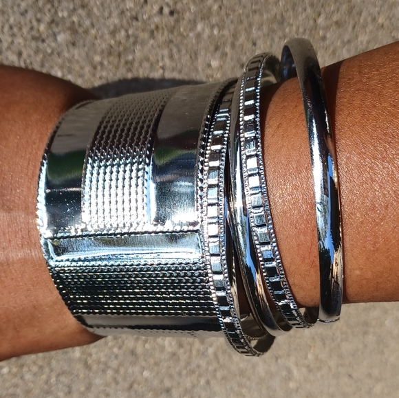 Jewelry | Set Of 5 Boho Bangles | Poshmark